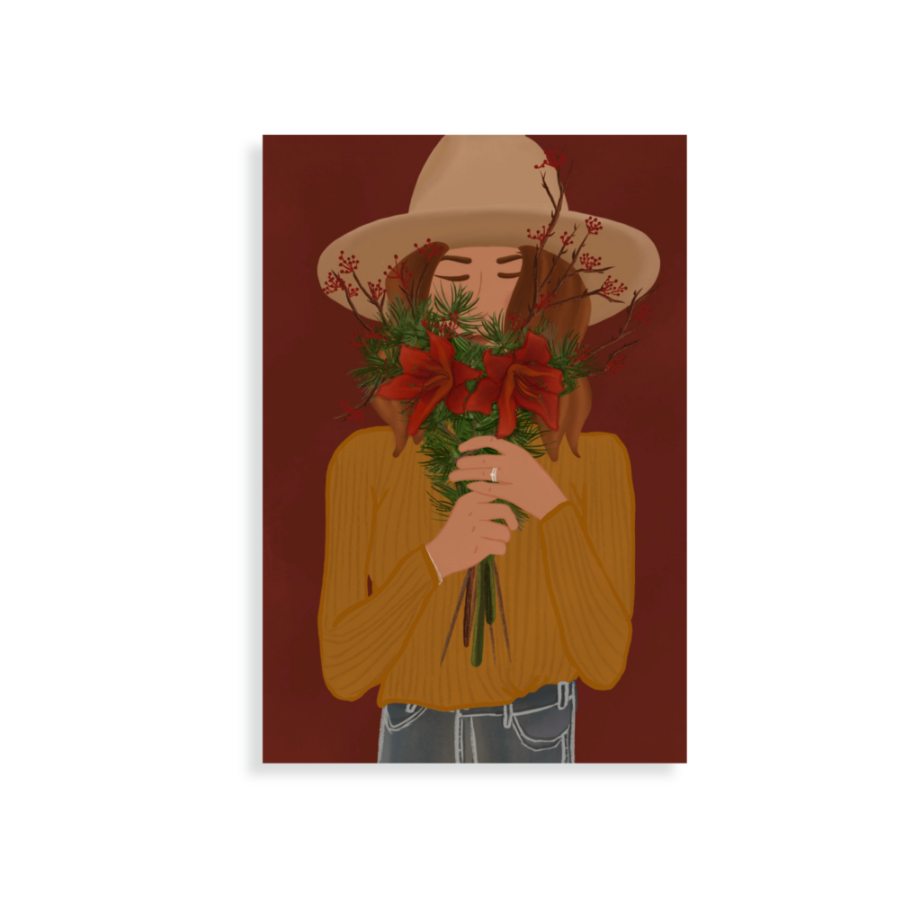 “Flower girl Laura” card – Studio By Nicolet